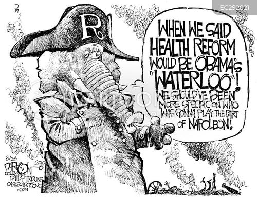 Waterloo Campaign Cartoons and Comics - funny pictures from CartoonStock