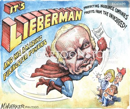 Senator Lieberman Cartoons and Comics - funny pictures from CartoonStock