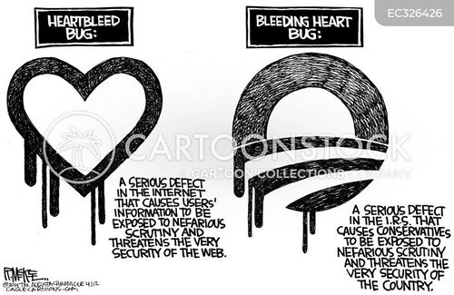 Heartbleed Bug Cartoons and Comics - funny pictures from CartoonStock