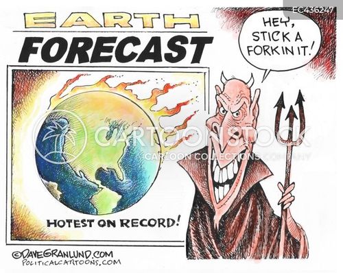 Highest Temps Ever Cartoons and Comics - funny pictures from CartoonStock