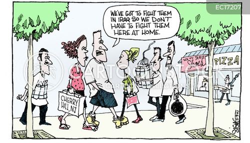 Homeland Defense Cartoons and Comics - funny pictures from CartoonStock