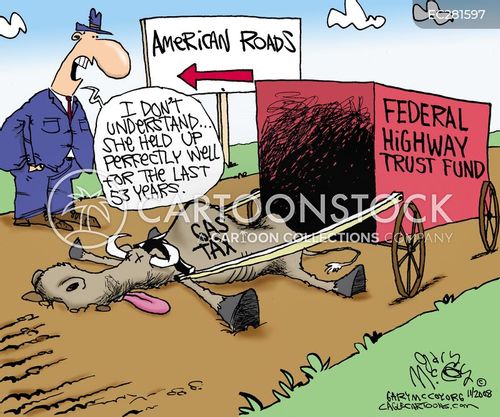 Highway System Cartoons and Comics - funny pictures from CartoonStock