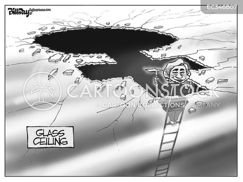 Breaking The Glass Ceiling Cartoons and Comics - funny pictures from ...