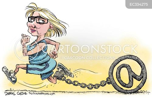 Hillary Removed Cartoons and Comics - funny pictures from CartoonStock