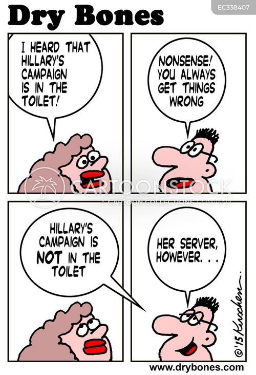 Server Controversy Cartoons and Comics - funny pictures from CartoonStock