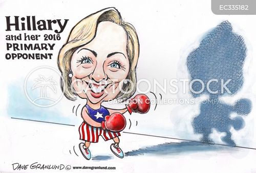 Hillary Clinton 2016 Cartoons and Comics - funny pictures from CartoonStock
