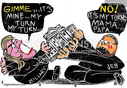 Jeb Bush 2016 Cartoons and Comics - funny pictures from CartoonStock