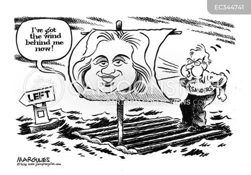 2016 Democratic Presidential Race Cartoons and Comics - funny pictures ...