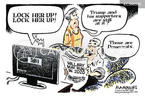 Hillary Clinton 2020 Cartoons and Comics - funny pictures from CartoonStock
