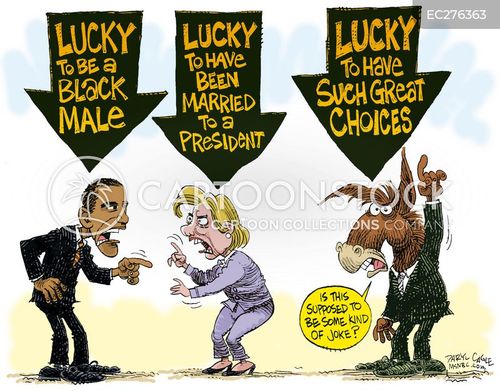 Lucky Democrats Cartoons and Comics - funny pictures from CartoonStock
