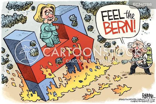 Berning Sensation Cartoons and Comics - funny pictures from CartoonStock