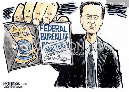 Fbi Badge Cartoons and Comics - funny pictures from CartoonStock