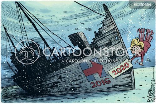 Hillary Clinton 2020 Cartoons and Comics - funny pictures from CartoonStock