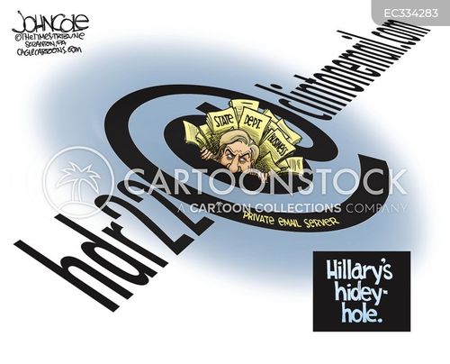 Private Email Server Cartoons and Comics - funny pictures from CartoonStock