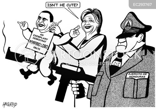 Honduran Officer Cartoons and Comics - funny pictures from CartoonStock