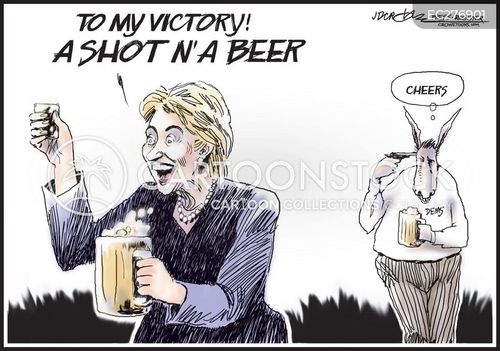 Presidential Beer Cartoons and Comics - funny pictures from CartoonStock