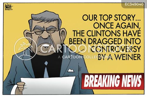 Weiner Scandal Cartoons and Comics - funny pictures from CartoonStock