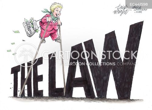 Clinton Con Cartoons and Comics - funny pictures from CartoonStock