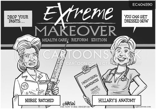 Hillary Clinton's Extreme Makeover Cartoons and Comics - funny pictures ...