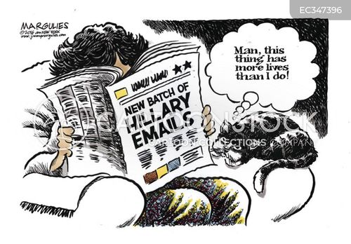 Email Threads Cartoons and Comics - funny pictures from CartoonStock