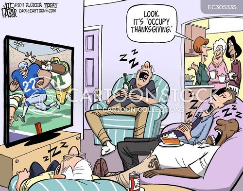 Occupy Thanksgiving Cartoons and Comics - funny pictures from CartoonStock
