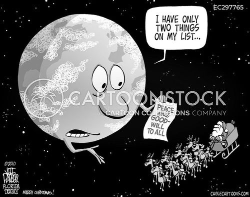 Holiday Goodwill Cartoons and Comics - funny pictures from CartoonStock
