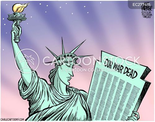 Memorial Day Holiday Cartoons and Comics - funny pictures from CartoonStock