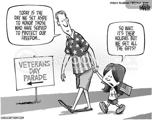 Veteran Celebration Cartoons and Comics - funny pictures from CartoonStock