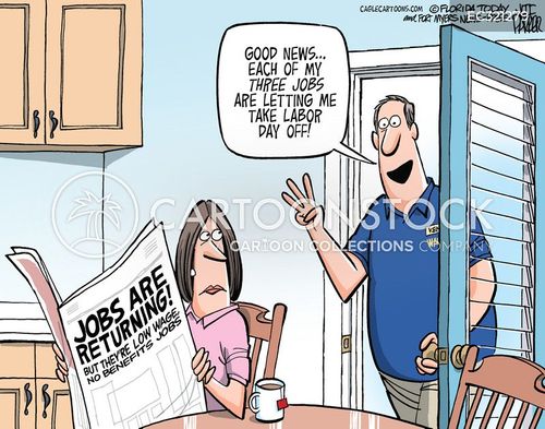 Labor Day Holiday Cartoons and Comics - funny pictures from CartoonStock