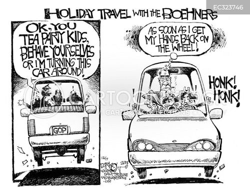 Holiday Travel Cartoons and Comics - funny pictures from CartoonStock