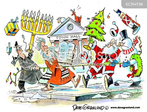 Turf Battle Cartoons and Comics - funny pictures from CartoonStock