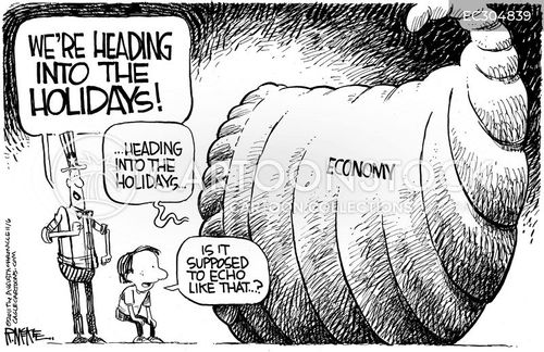 Holiday Consumption Cartoons and Comics - funny pictures from CartoonStock