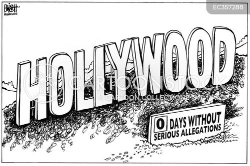 Hollywood Blacklist Cartoons and Comics - funny pictures from CartoonStock