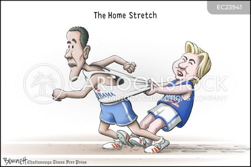 Home Stretch Cartoons and Comics - funny pictures from CartoonStock