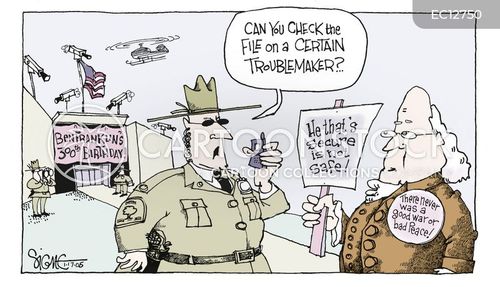 Political Dissidence Cartoons and Comics - funny pictures from CartoonStock