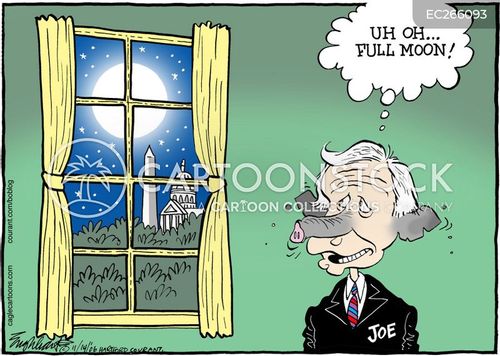 Political Werewolf Cartoons and Comics - funny pictures from CartoonStock