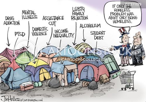 Homeless Cartoons and Comics - funny pictures from CartoonStock