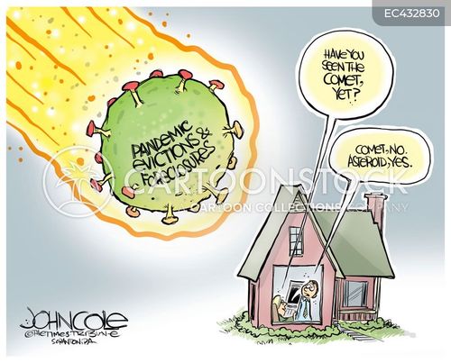 Asteroid Residence Cartoons and Comics - funny pictures from CartoonStock