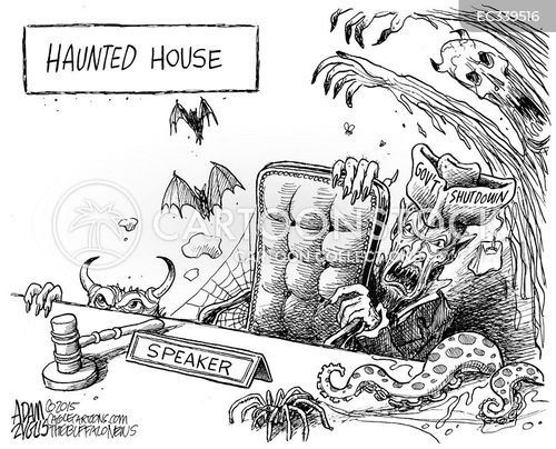 Haunt Cartoons and Comics - funny pictures from CartoonStock