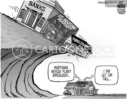 Housing Insecurity Cartoons and Comics - funny pictures from CartoonStock