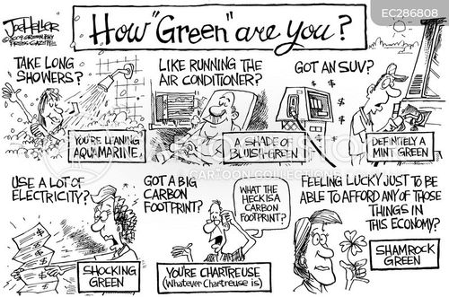 Green Awareness Cartoons and Comics - funny pictures from CartoonStock