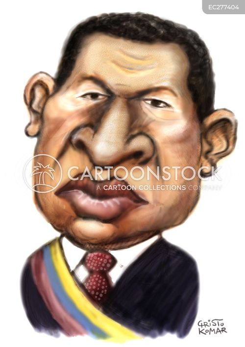 Hugo Chavez 2 Cartoons and Comics - funny pictures from CartoonStock