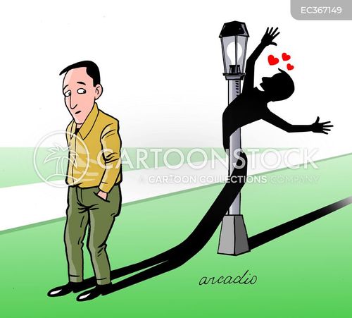 Shadow Art Cartoons and Comics - funny pictures from CartoonStock