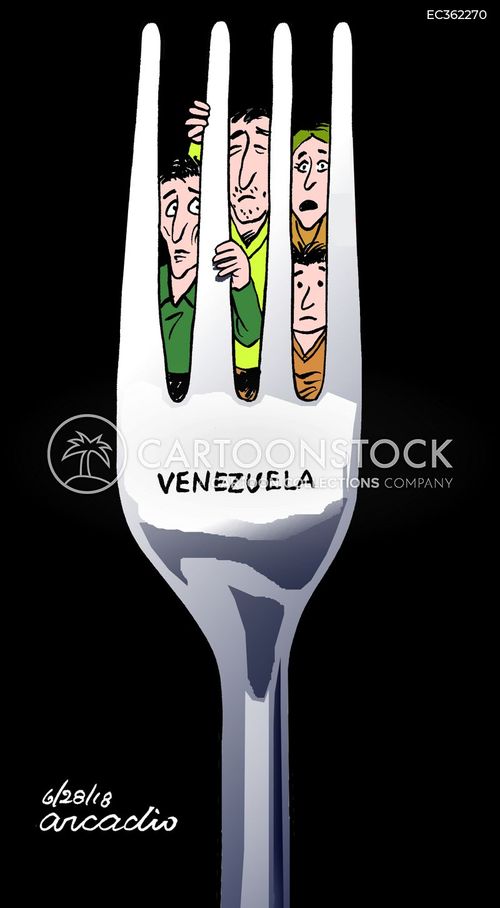 Venezuelan Cuisine Cartoons and Comics - funny pictures from CartoonStock
