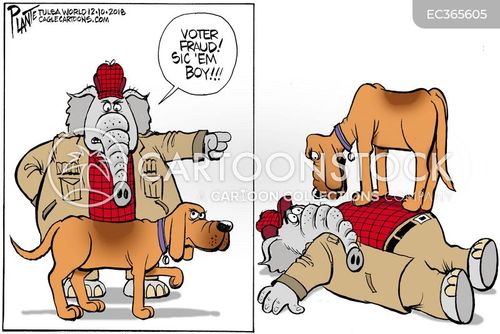 Ballot Security Cartoons and Comics - funny pictures from CartoonStock