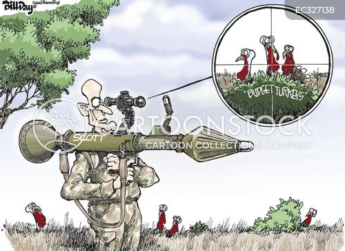 Turnkey Hunters Cartoons and Comics - funny pictures from CartoonStock