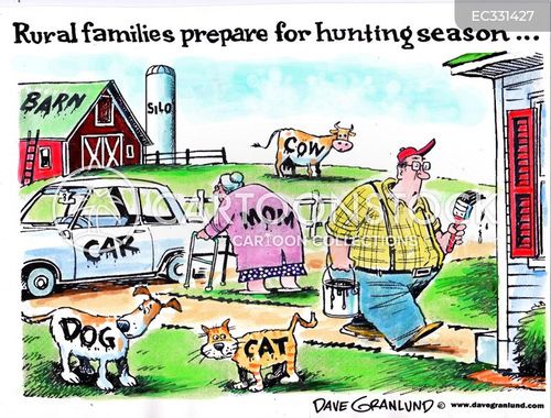 Hunting Blinds Cartoons and Comics - funny pictures from CartoonStock