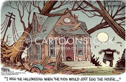 Hurricane Sandy Path Cartoons and Comics - funny pictures from CartoonStock