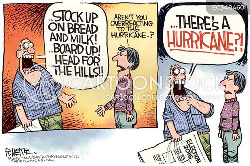 Hurricane Potus Cartoons and Comics - funny pictures from CartoonStock