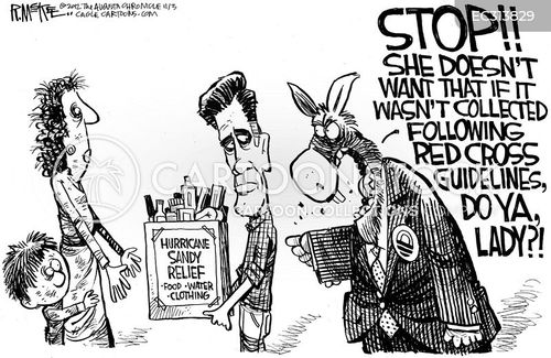 Sandy Relief Bill Cartoons and Comics - funny pictures from CartoonStock